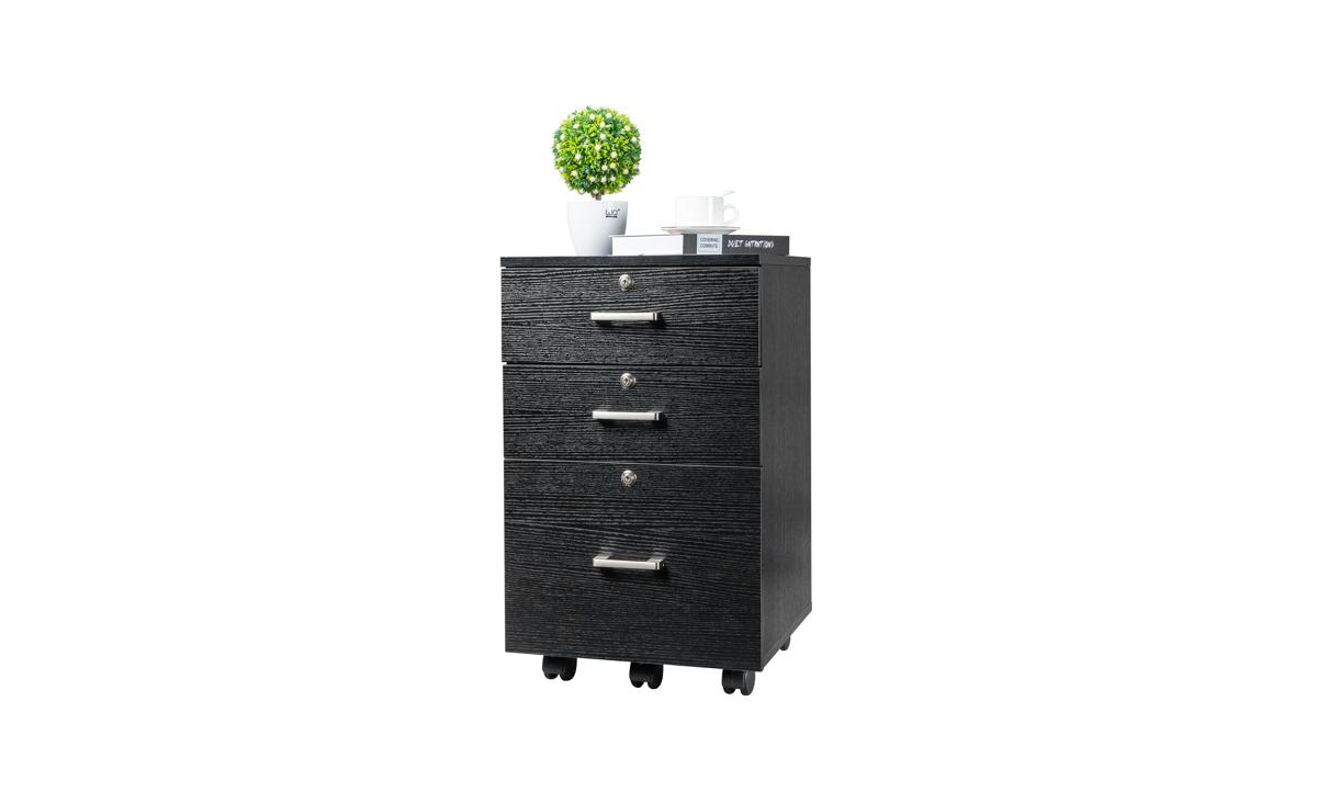 Click here for Slickblue Fch Wood Grain Filing Cabinet with Three... prices