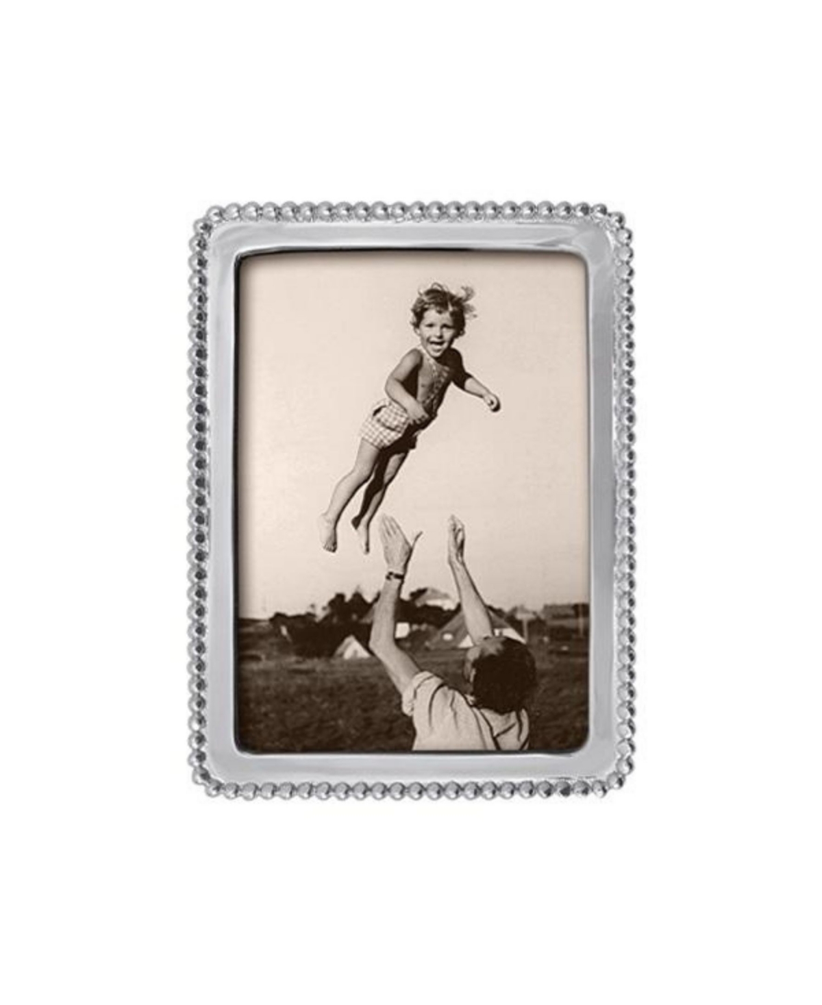 Click here for Mariposa Beaded Frame  5x7 - Silver prices