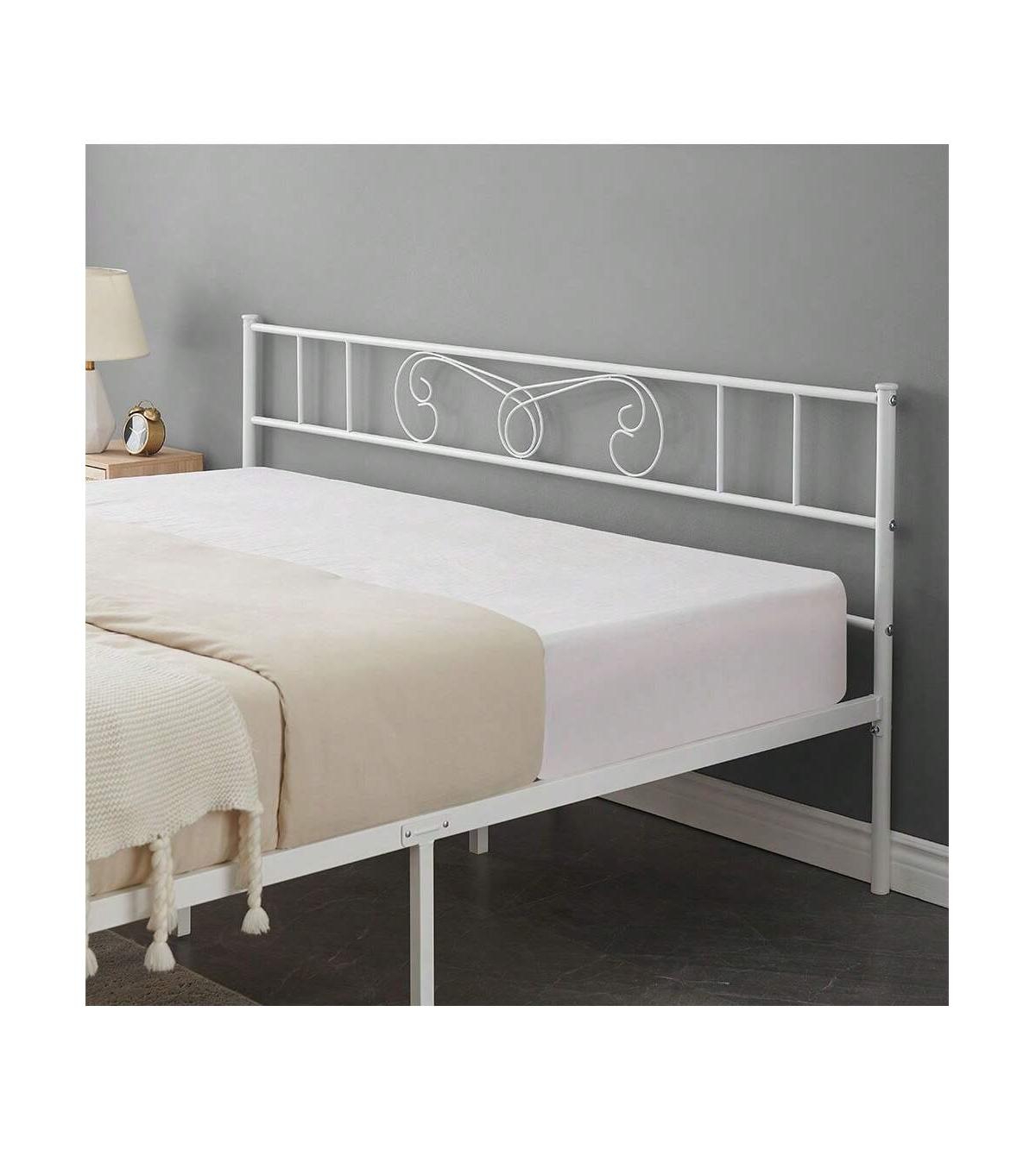 Click here for gaomon Metal Platform Bed Frame With Headboard And... prices
