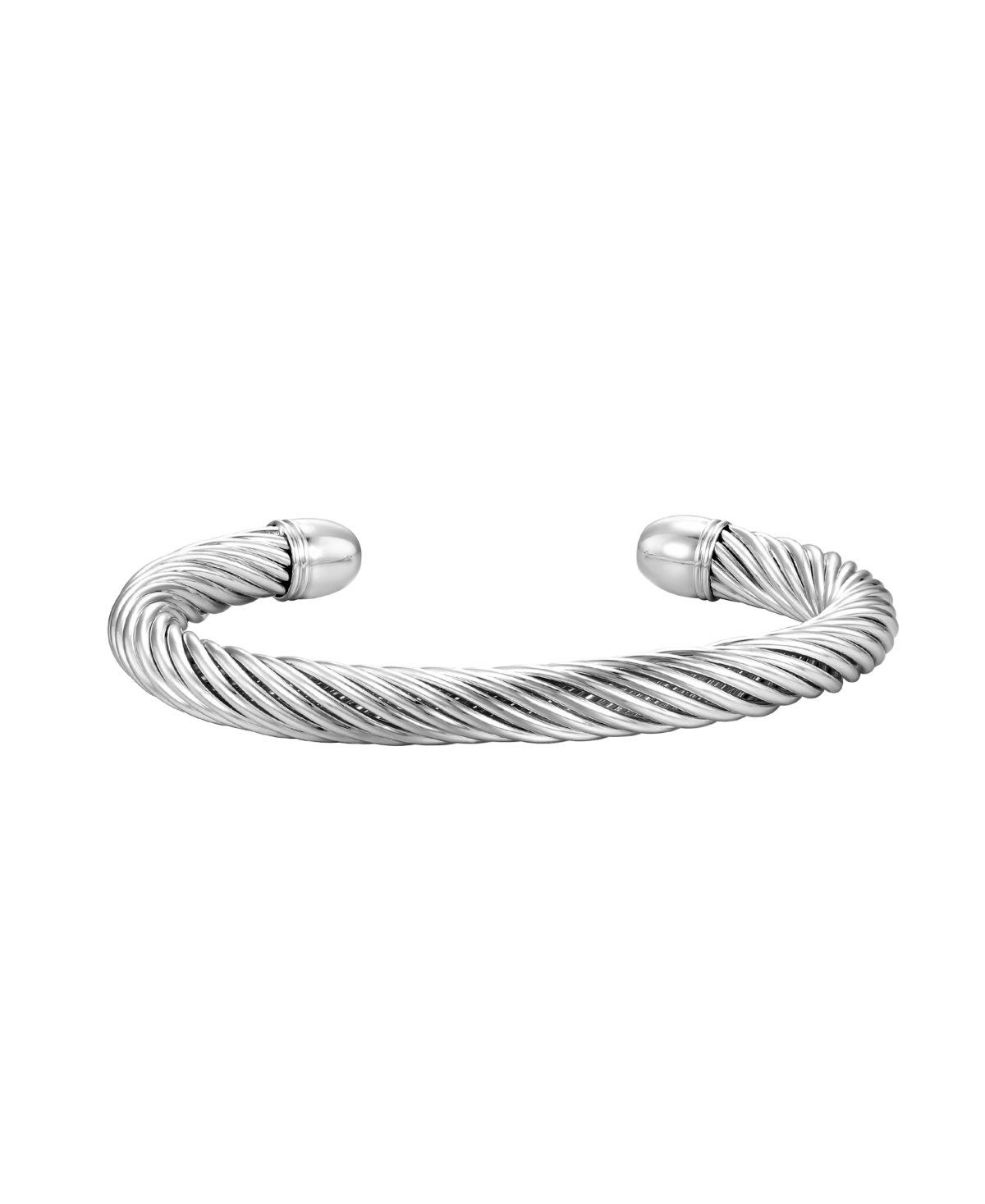 Click here for Macys Cuff Bangle Bracelet - Silver prices