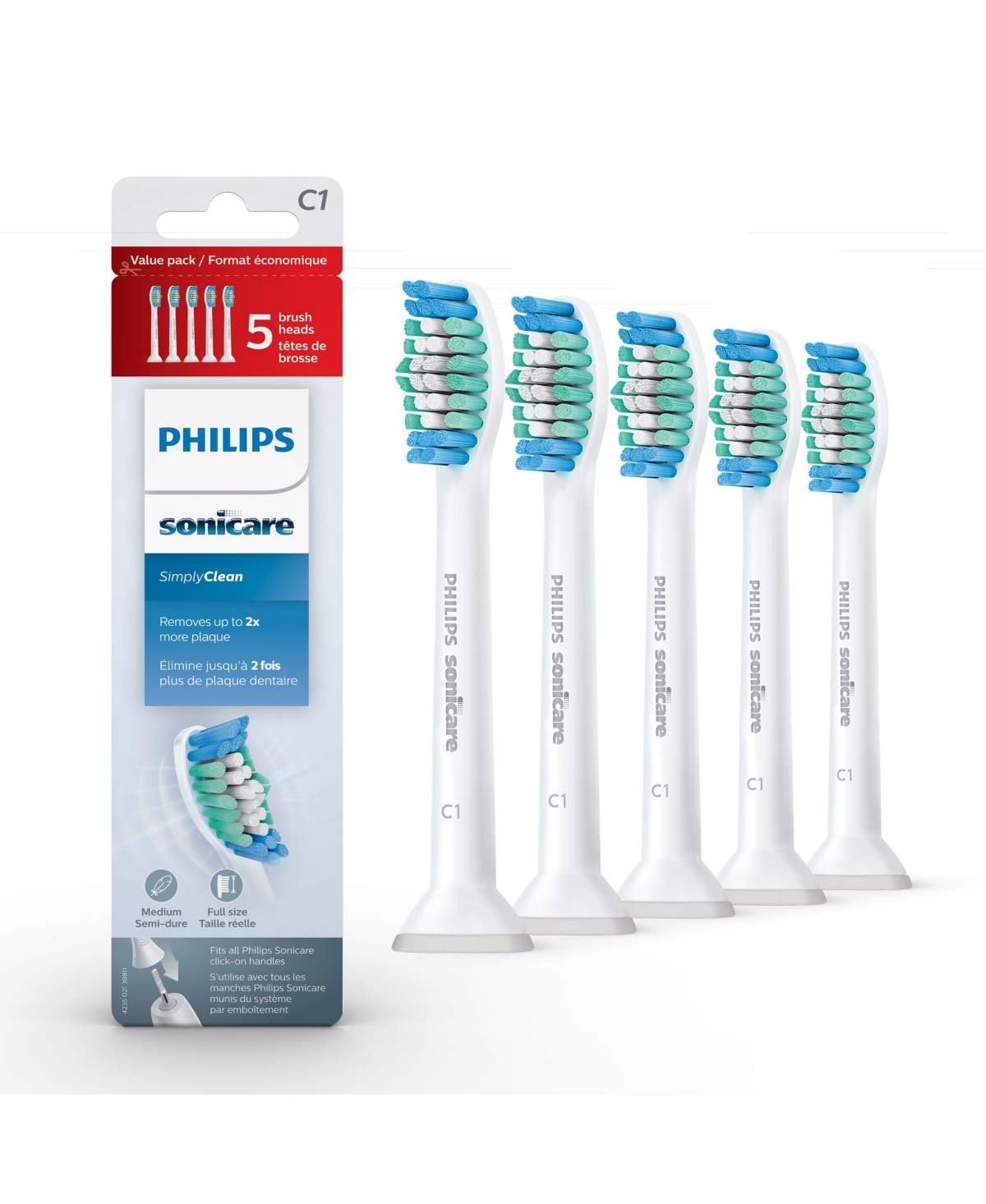 Click here for Sonicare Philips SimplyClean (C1) Replacement Toot... prices