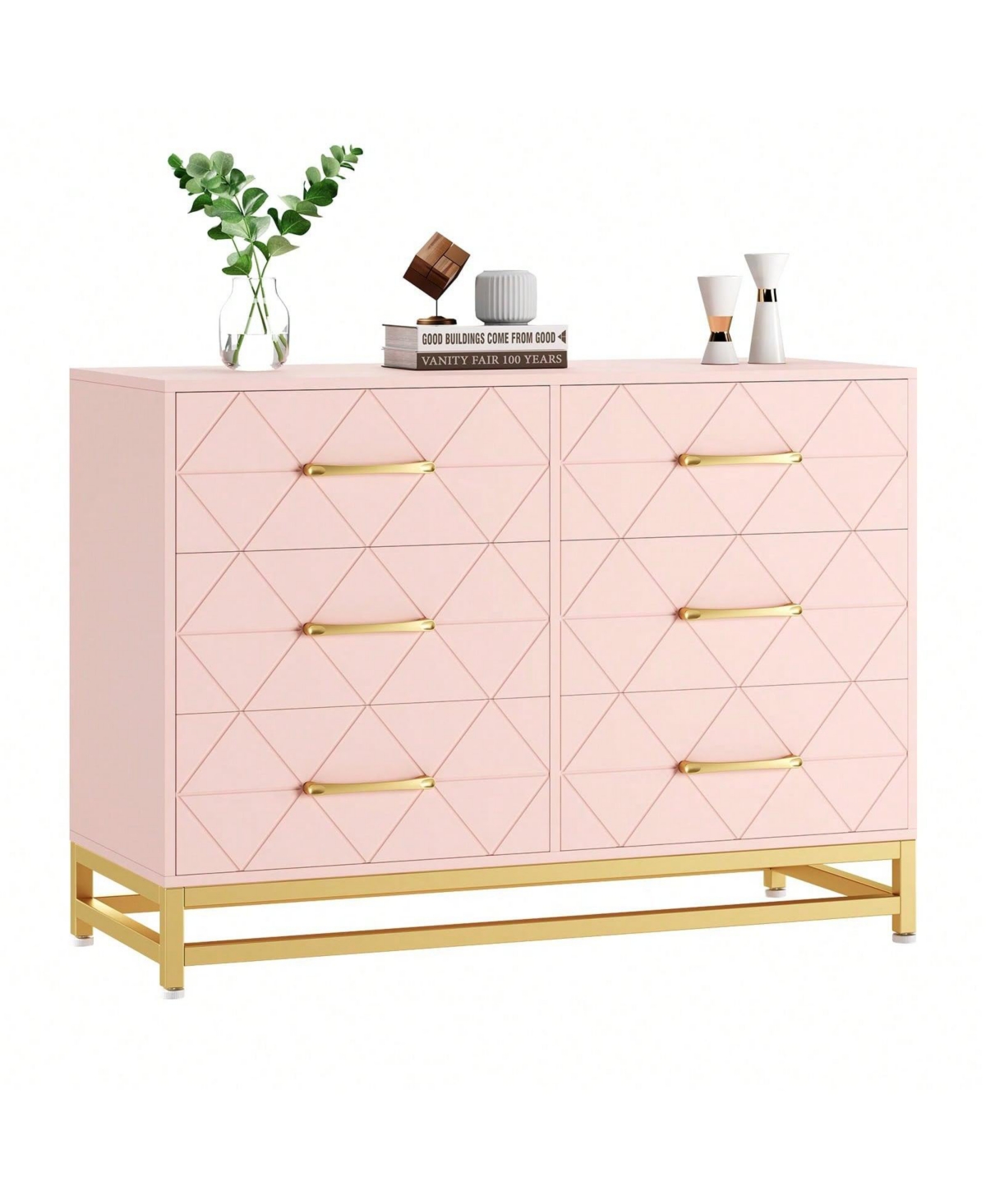 Click here for gaomon Dresser For Bedroom With 6 Drawer Double Dr... prices