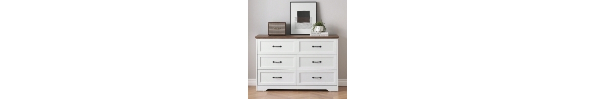 Click here for gaomon Dresser For Bedroom With 6 Drawers  Wood Dr... prices