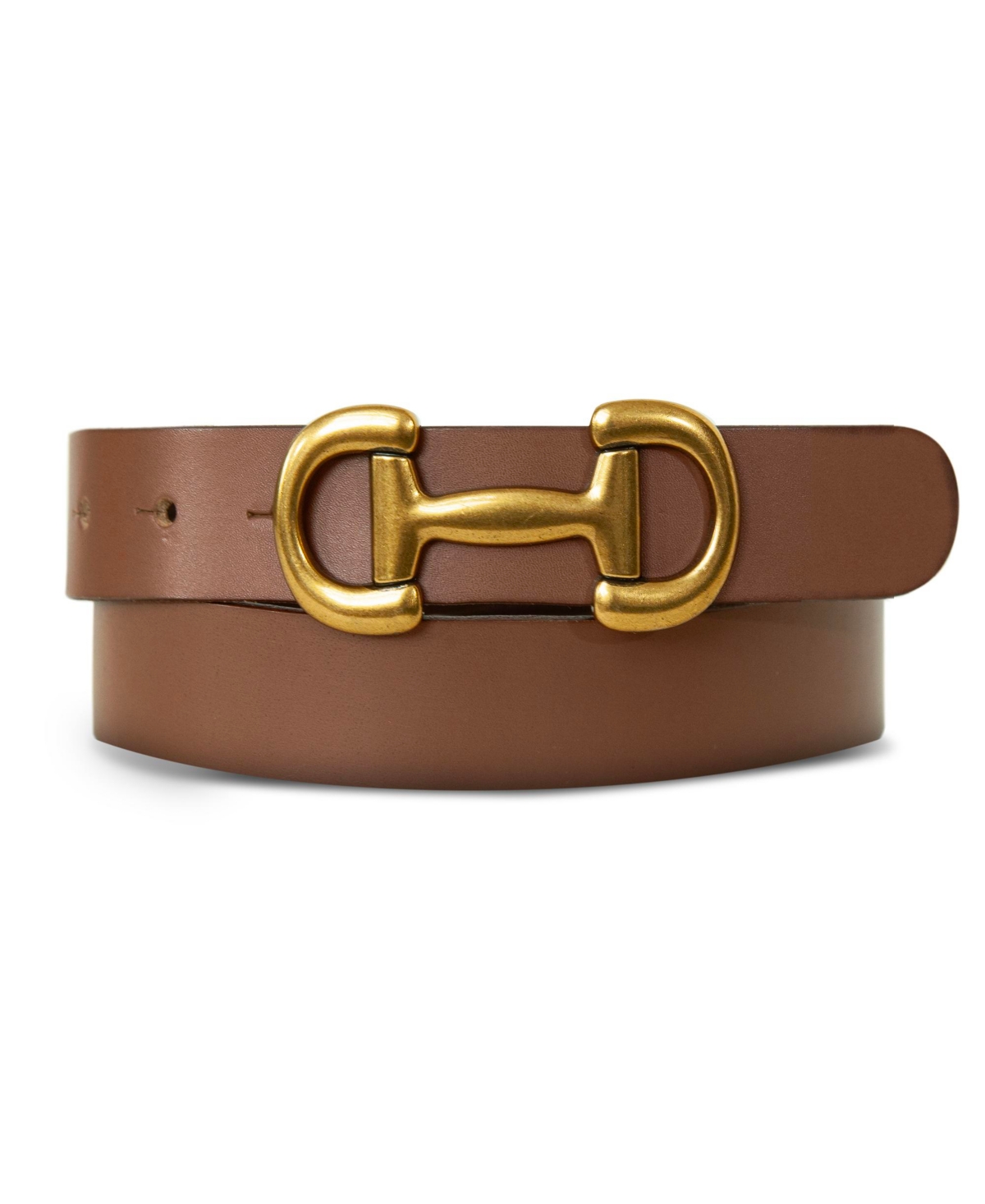 Click here for Lucky Brand Womens Equestrian Buckle Leather Belt... prices