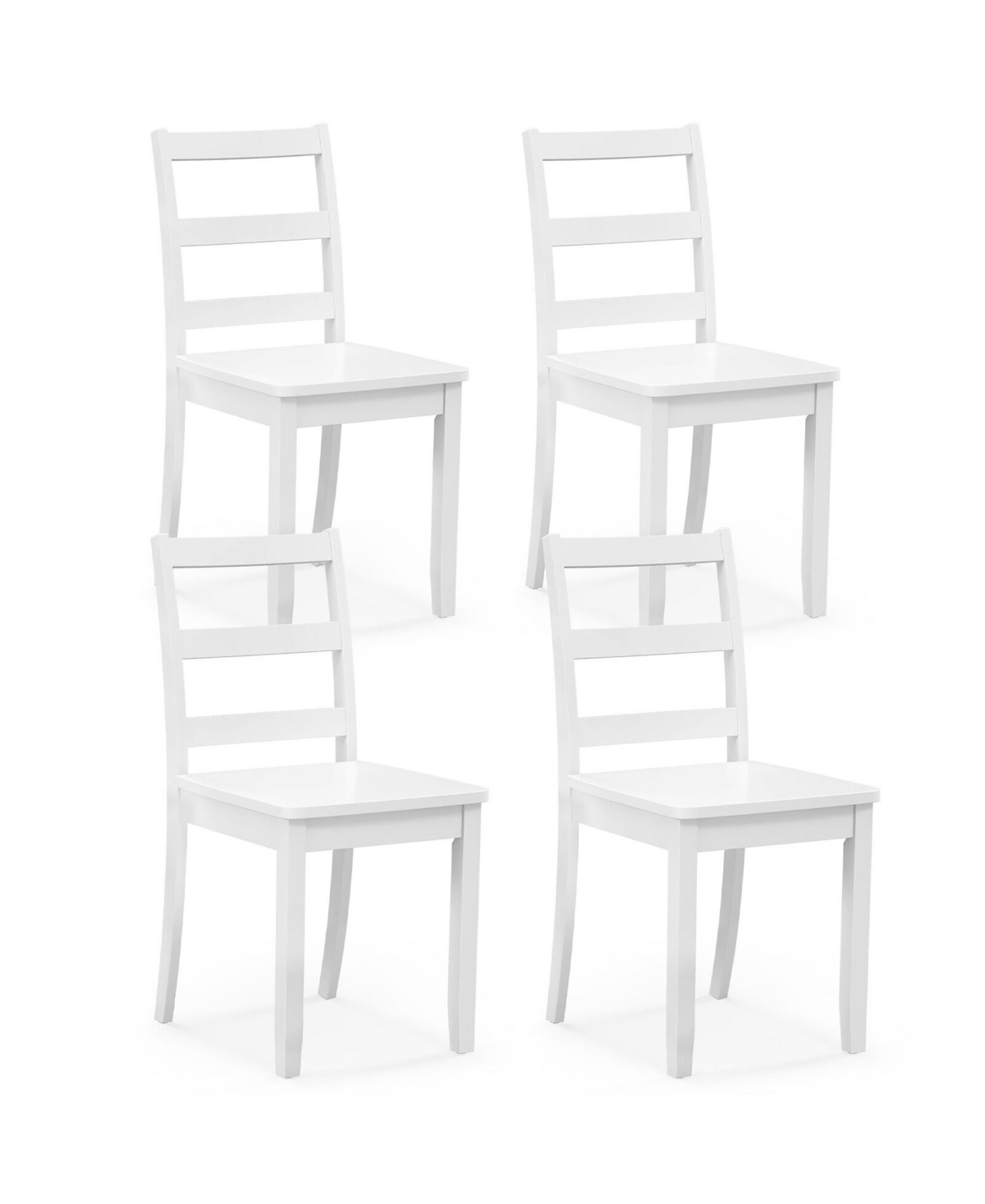 Click here for Gymax Dining Chairs Set of 4 Wood Dining Room Kitc... prices