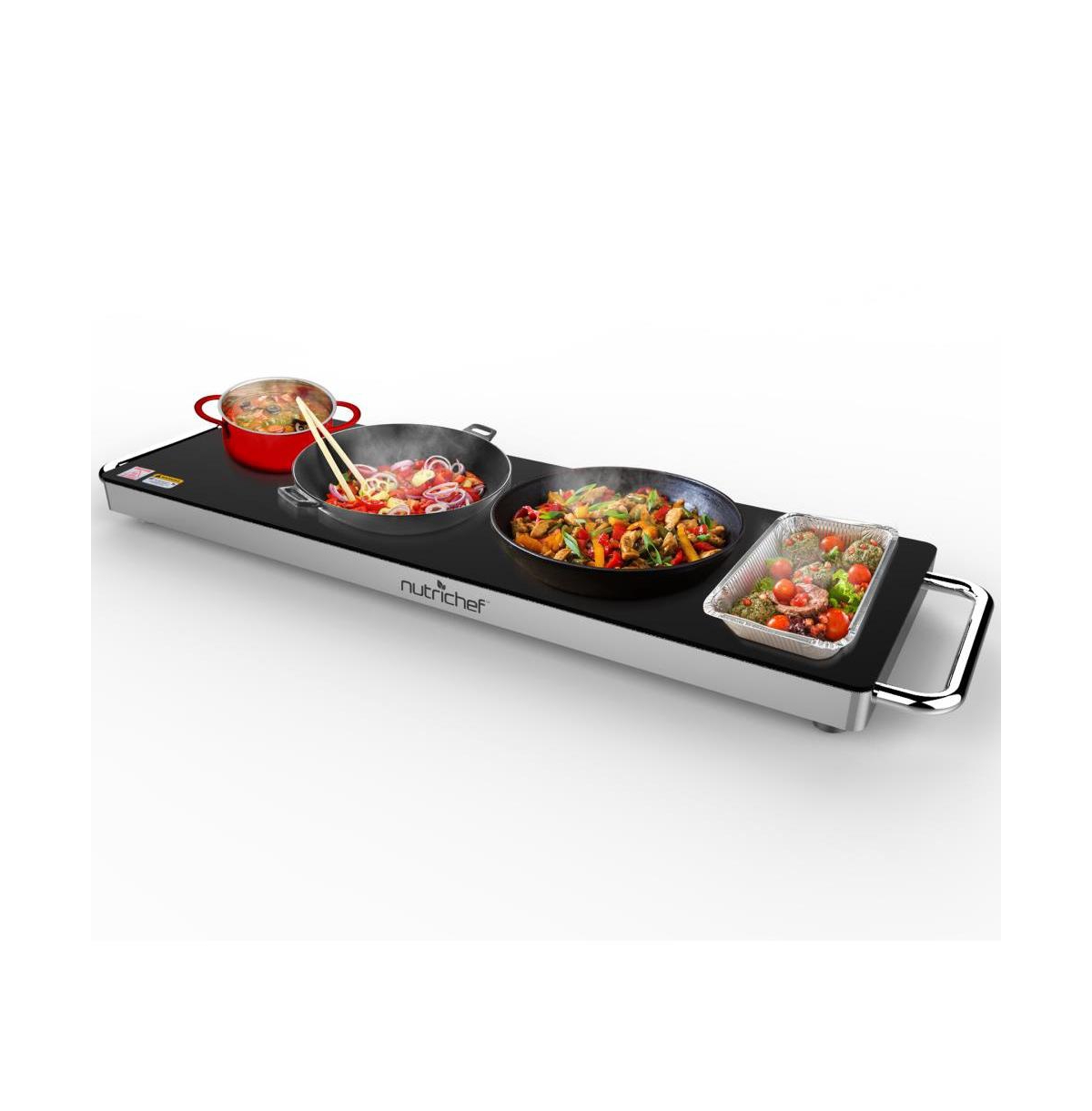 Click here for NutriChef Electric Warming Tray with Non-Stick  He... prices