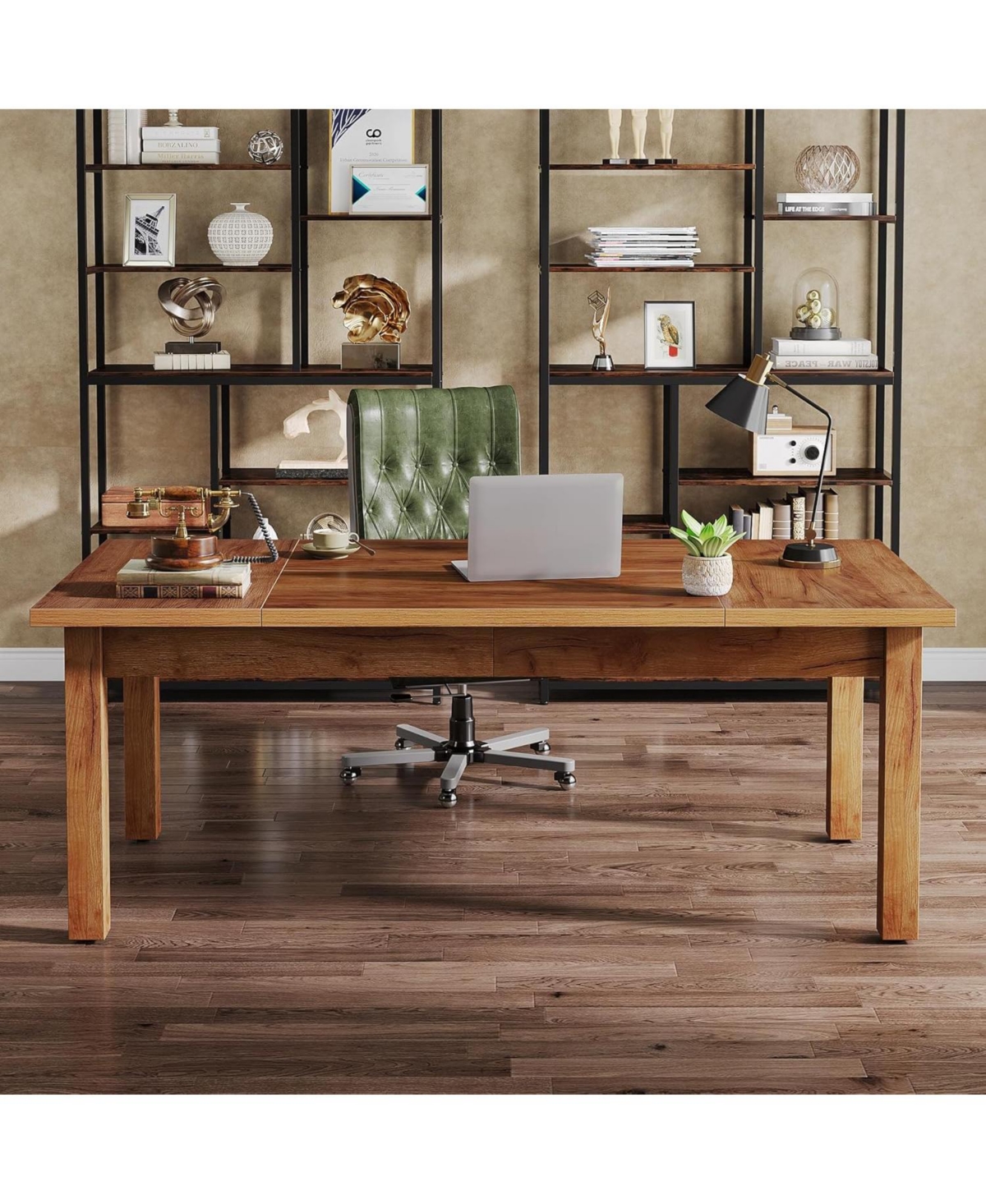 Click here for Tribesigns 70 Inch Large Computer Desk  Farmhouse... prices