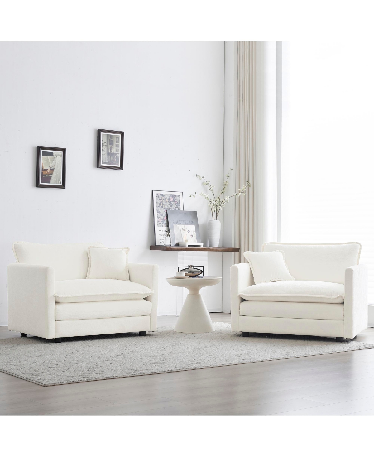 Click here for Streamdale Furniture Accent Chair Set of 2  High-e... prices