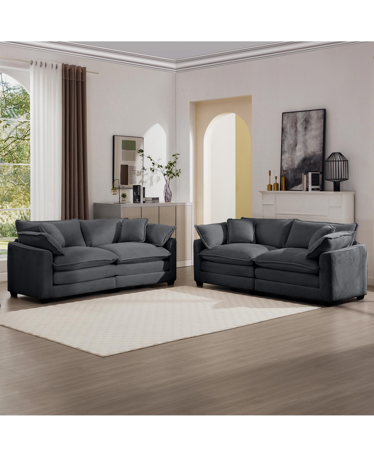 Click here for Streamdale Furniture Modern Fabric Living Room Sof... prices