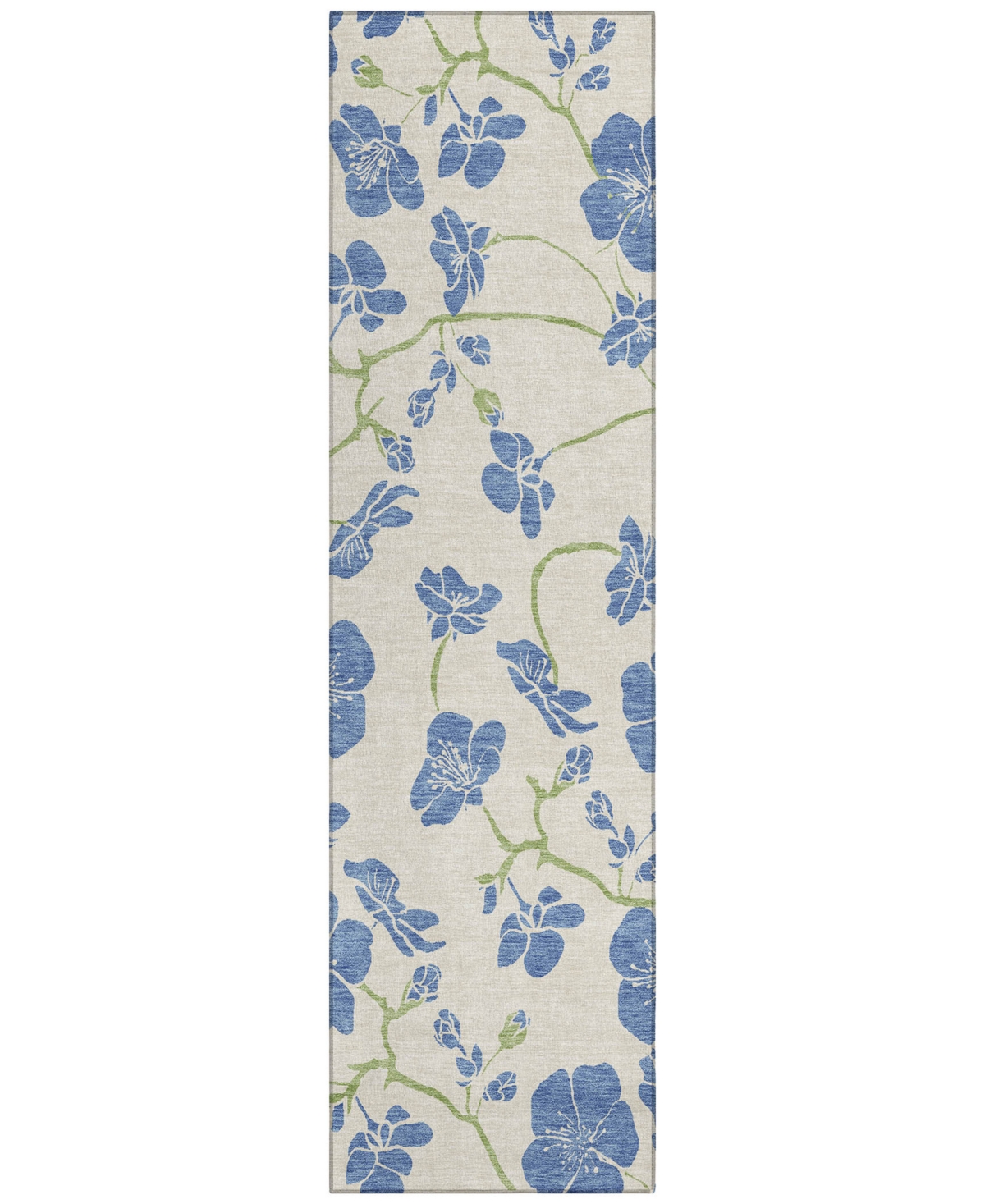 Addison Chantille Machine Washable ACN1034 23x76 Runner Area Rug - Ivory