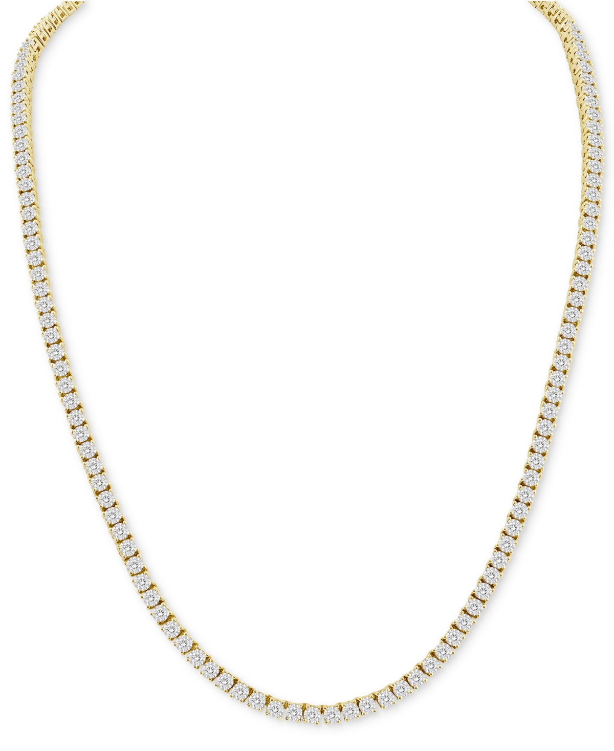 Click here for Mens Diamond Necklace (3 ct. t.w.) in 10k Yellow G... prices