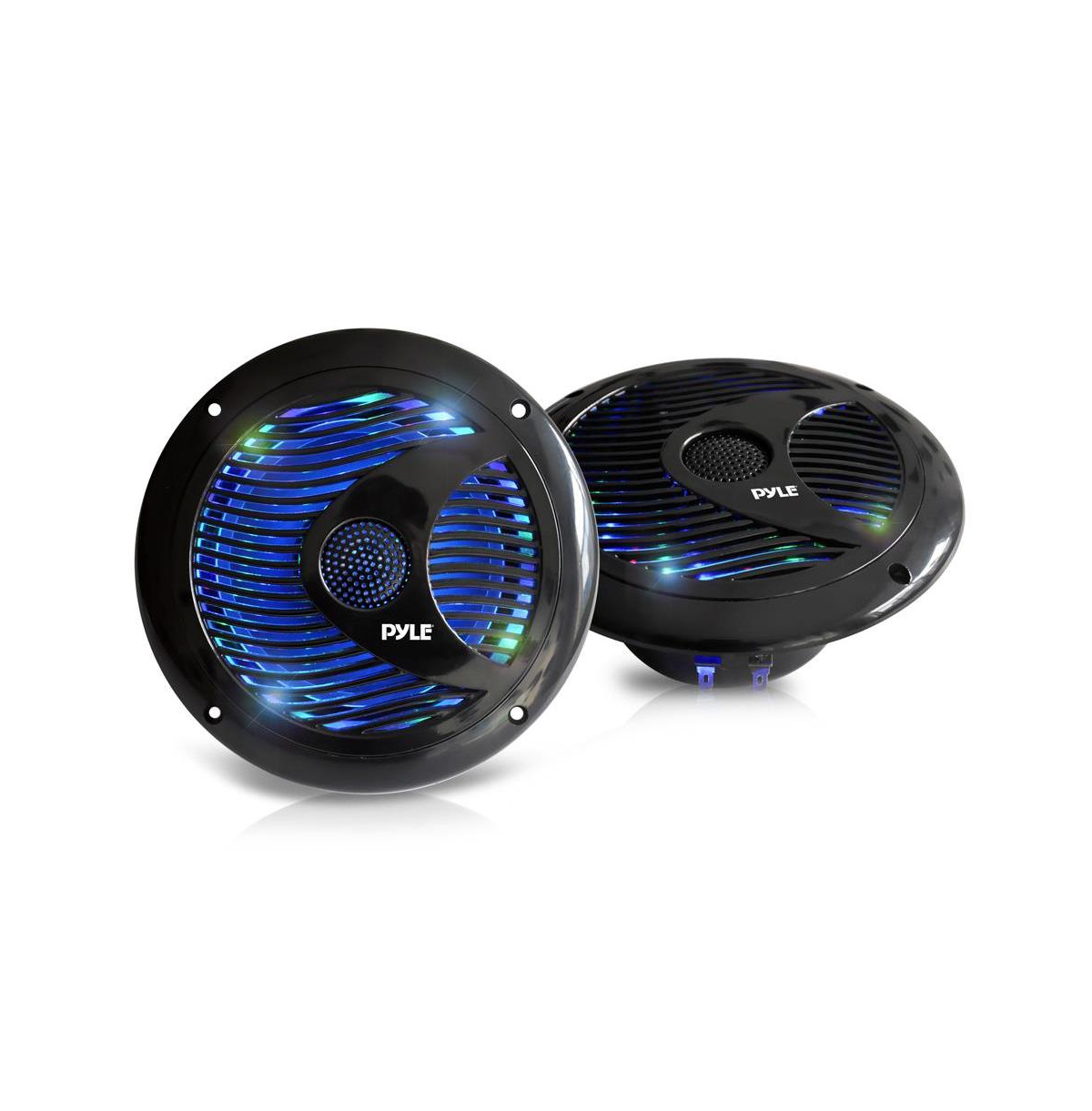 Click here for Pyle 6.5 Waterproof Marine Speakers with Led Light... prices