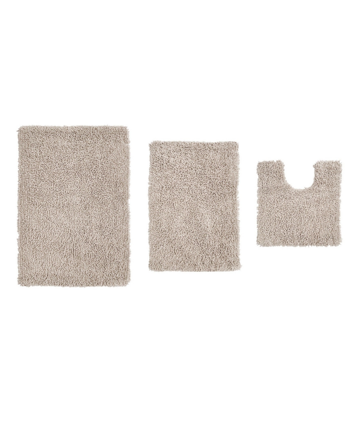 Click here for Home Weavers Fantasia 3-Pc. Bath Rug Set - Natural prices