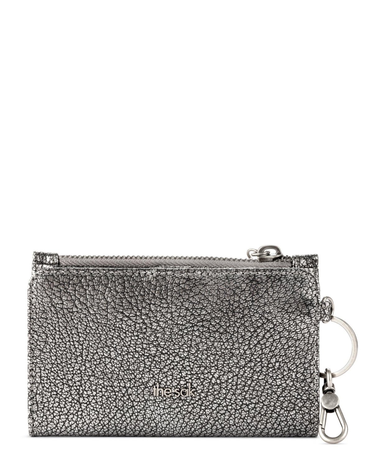 Click here for The Sak Encino Leather Wallet - Dark Silver prices