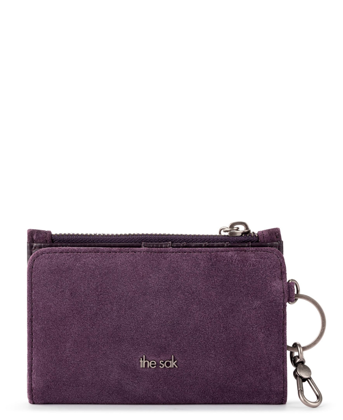 Click here for The Sak Encino Leather Wallet - Aubergine Suede prices