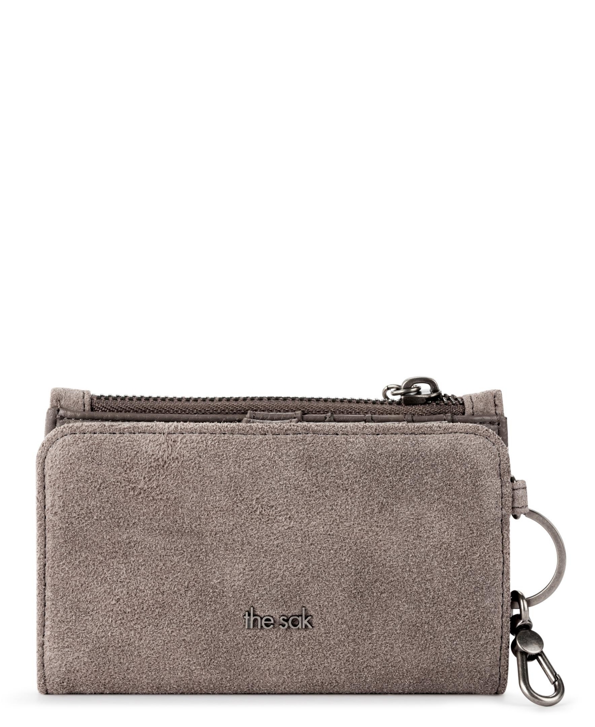 Click here for The Sak Encino Leather Wallet - Mushroom Suede prices