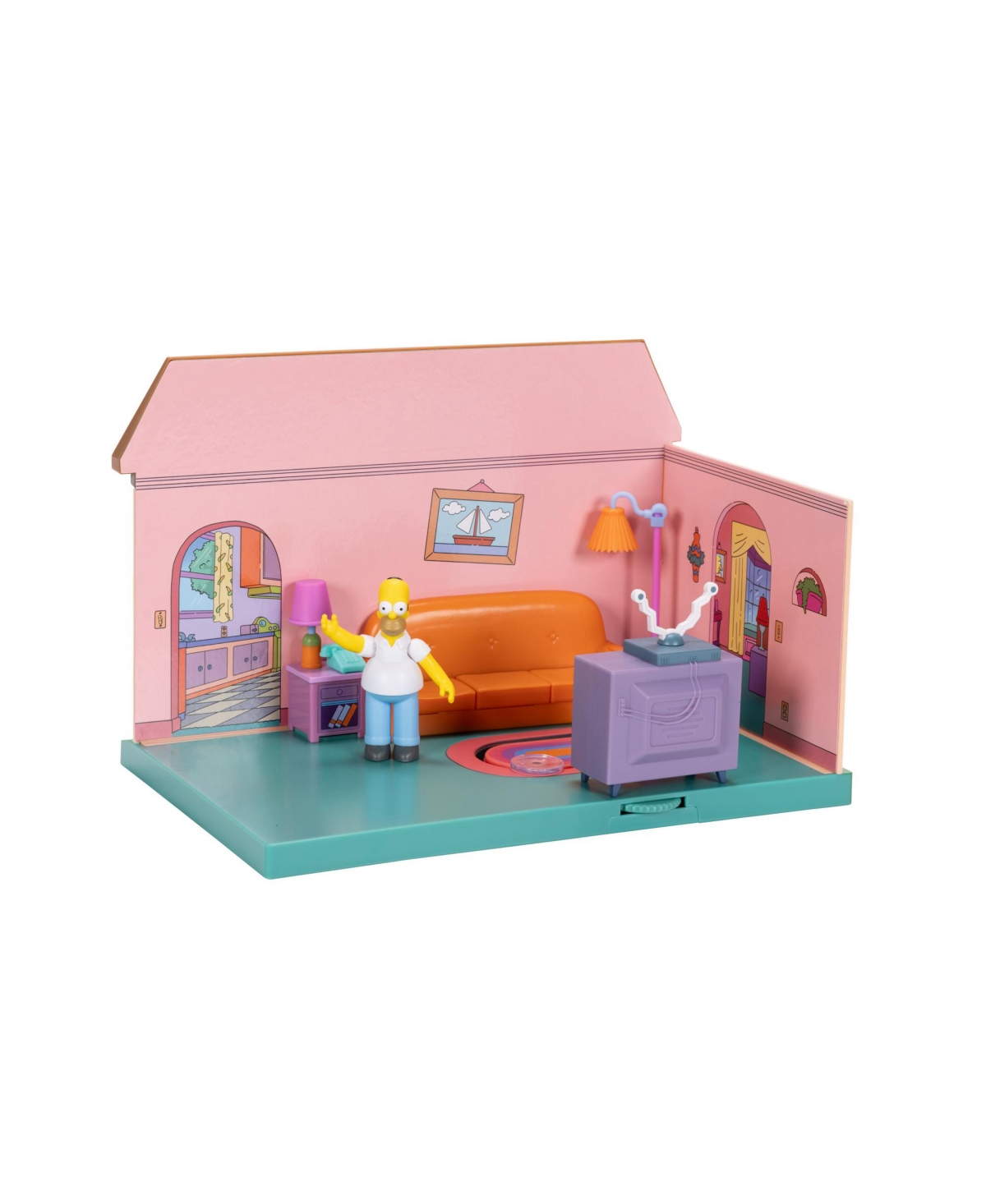 The Simpsons Kids' House Living Room Diorama In Multicolor | ModeSens