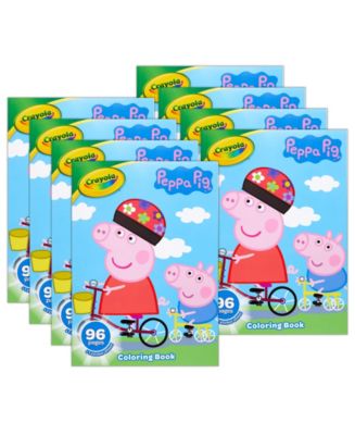 Crayola Peppa Pig Coloring Book, 8 Pack - Macy's