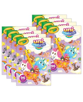 Crayola Uni-Creatures Coloring Book, 8 Pack - Macy's