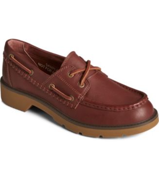 Sperry Women's Wells Round Toe Boat Shoe - Macy's