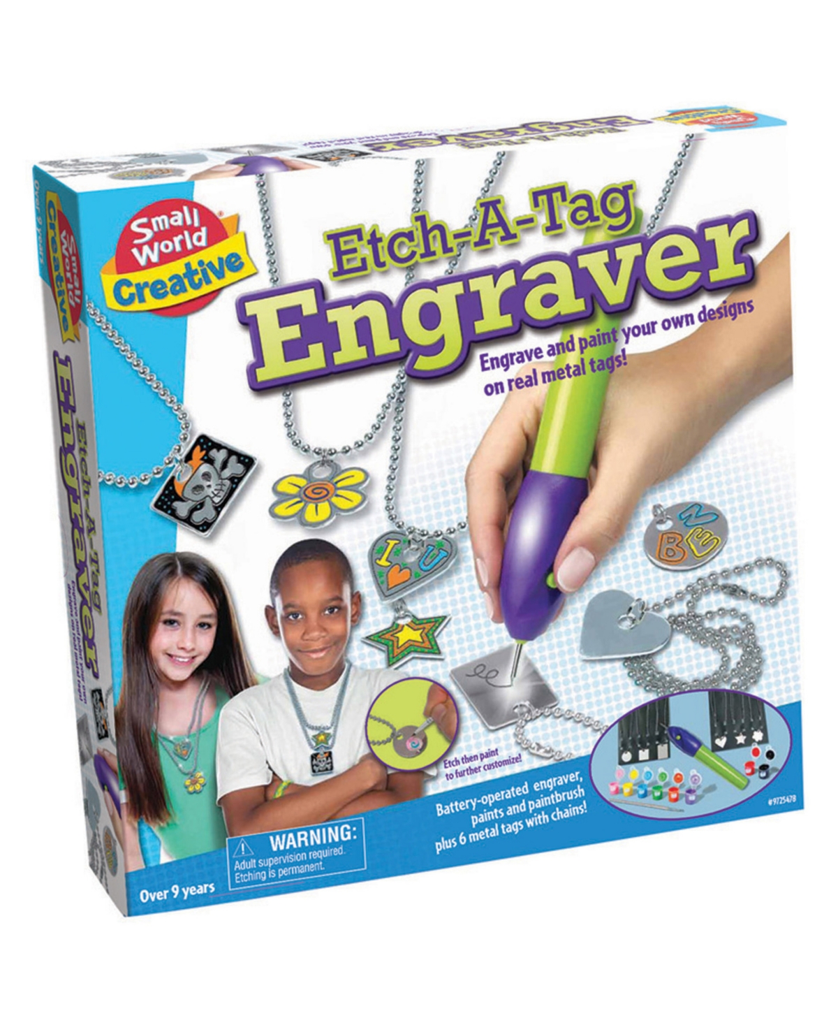 Click here for Small World Toys Etch-a-Tag Engraver - Multi prices