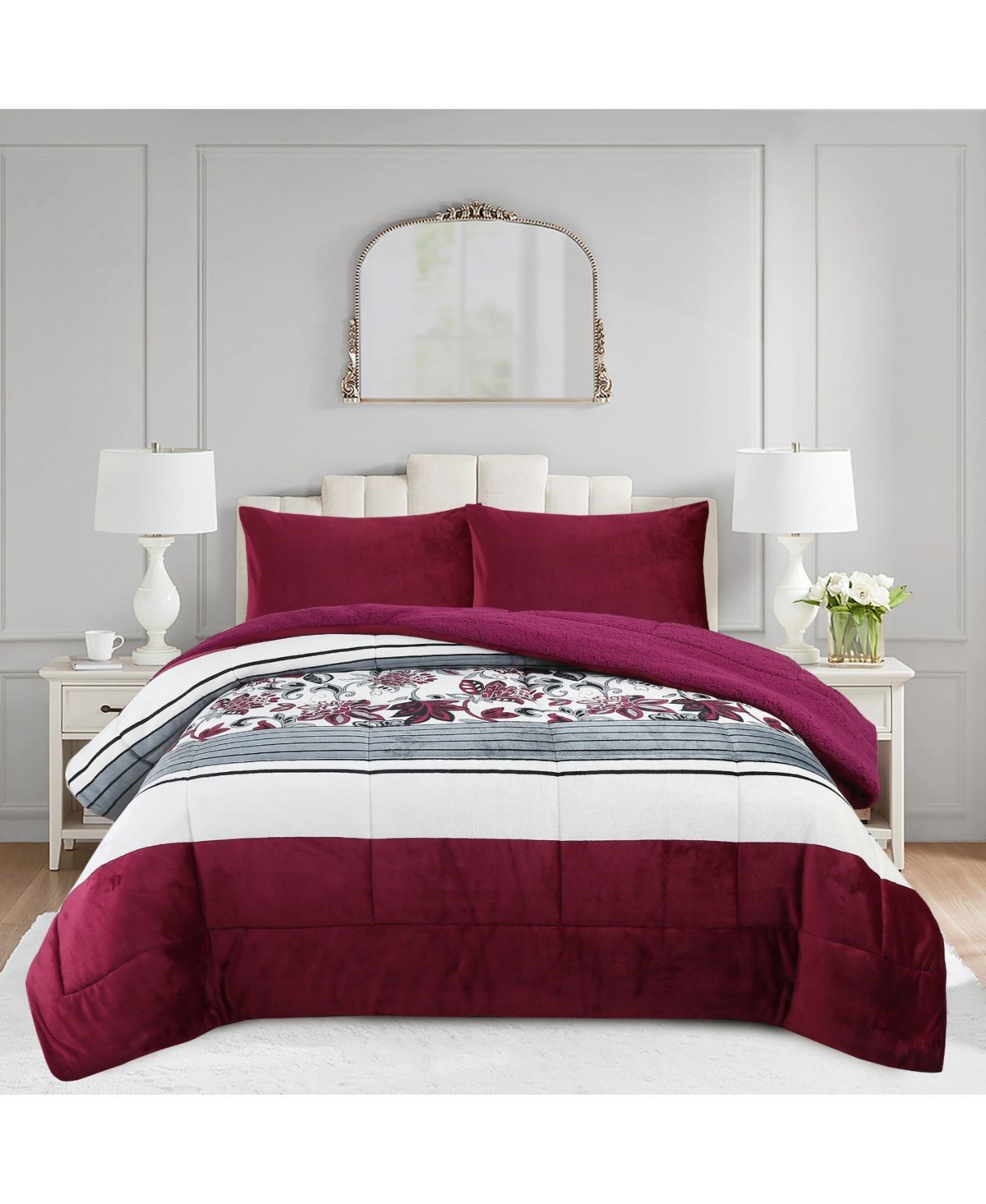 Click here for MarCielo 3 Piece Soft Micromink Fluffy Ultra Cozy... prices