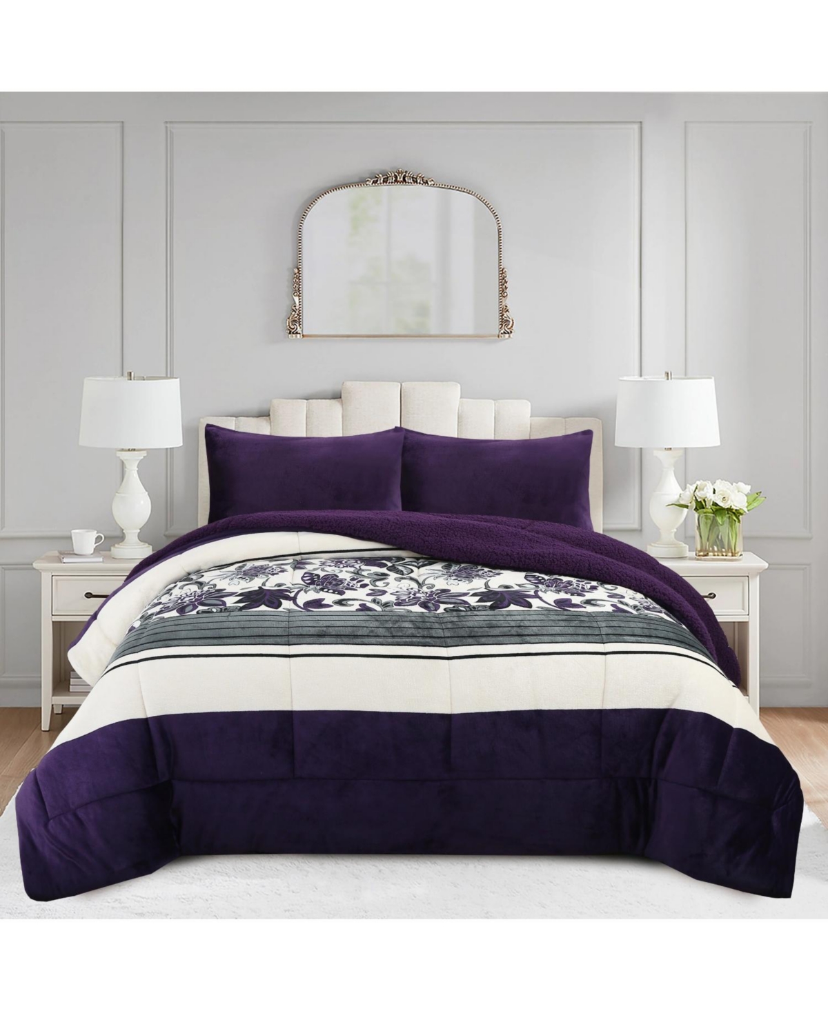 Click here for MarCielo 3 Piece Soft Micromink Fluffy Ultra Cozy... prices