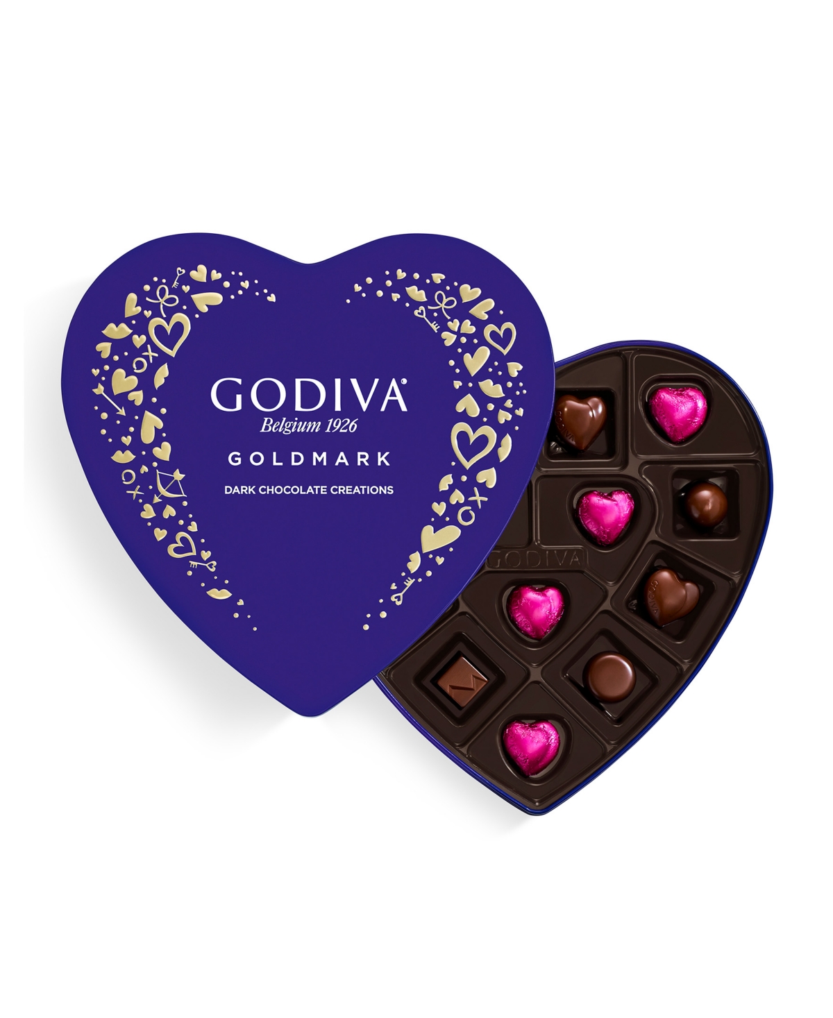 Click here for Godiva Valentines Day Assorted Dark Chocolates Hea... prices