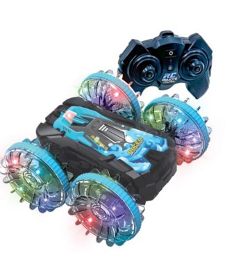 Flipo Turbo Terrain Land, Sea Snow Remote Control Stunt Car - Macy's