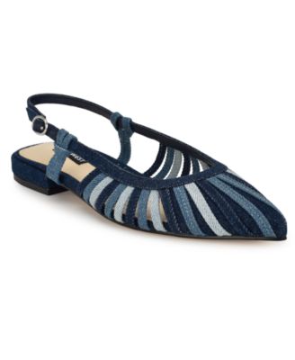 Nine West Women's Duria Pointy Toe Dress Mules - Macy's