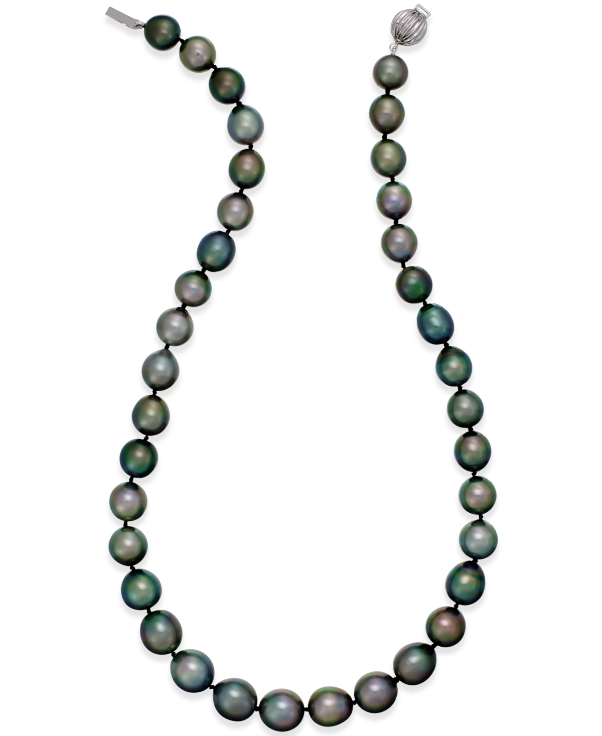Click here for Cultured Tahitian Black Pearl (10-12mm) Strand Nec... prices