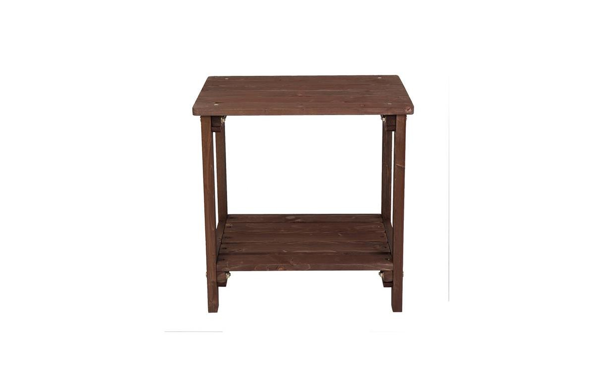 Click here for Slickblue Rectangular Wood Side Table For Indoor &... prices