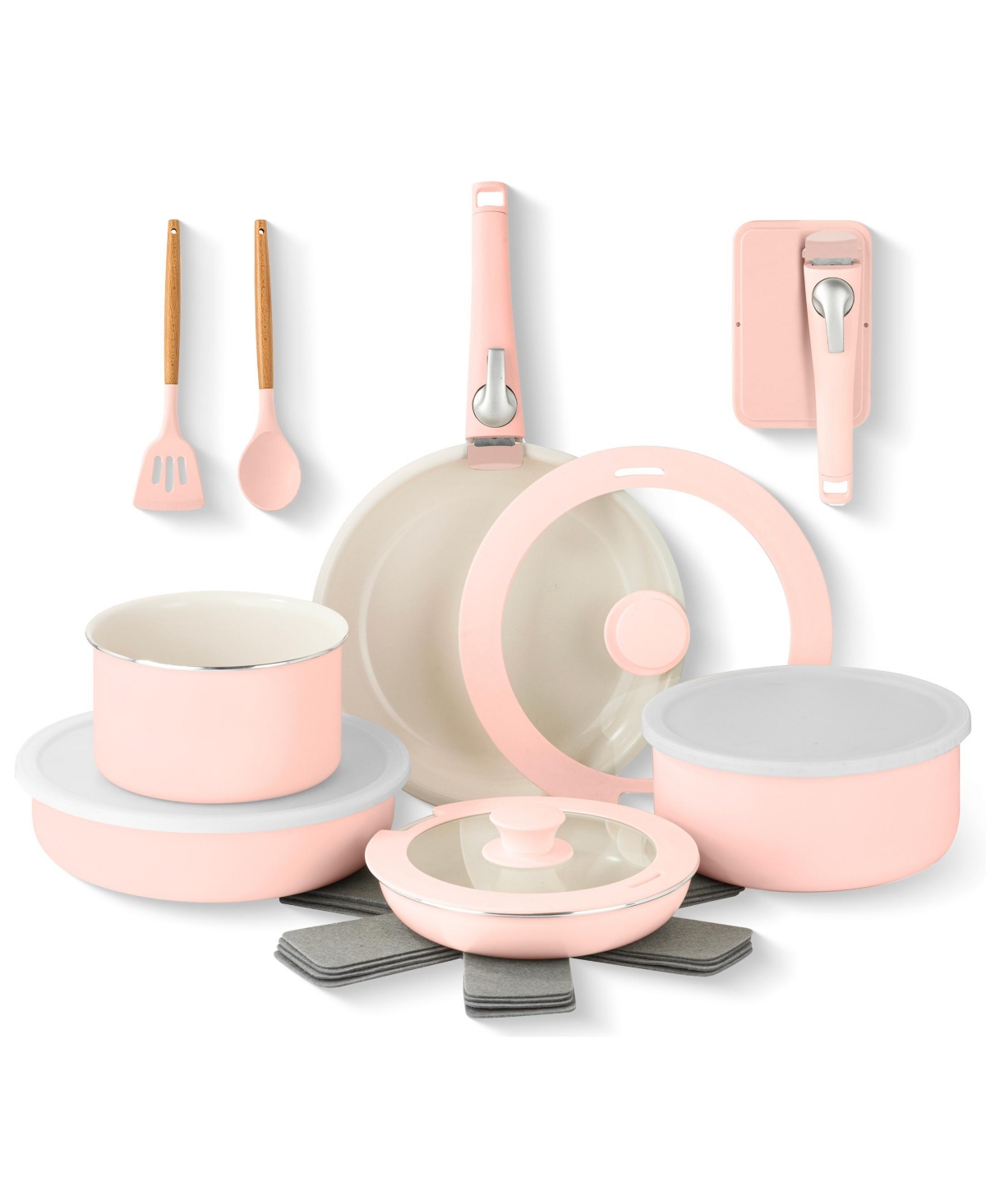 Click here for Gotham Steel 18 Piece Ceramic Nonstick Detachable... prices