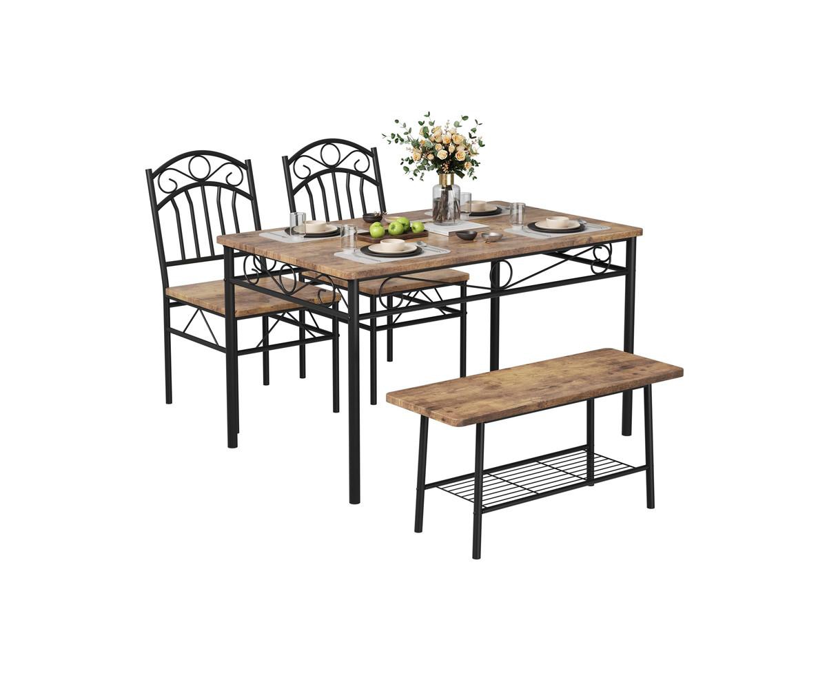 Click here for gaomon Dining Table Set for 4 Kitchen Table with C... prices