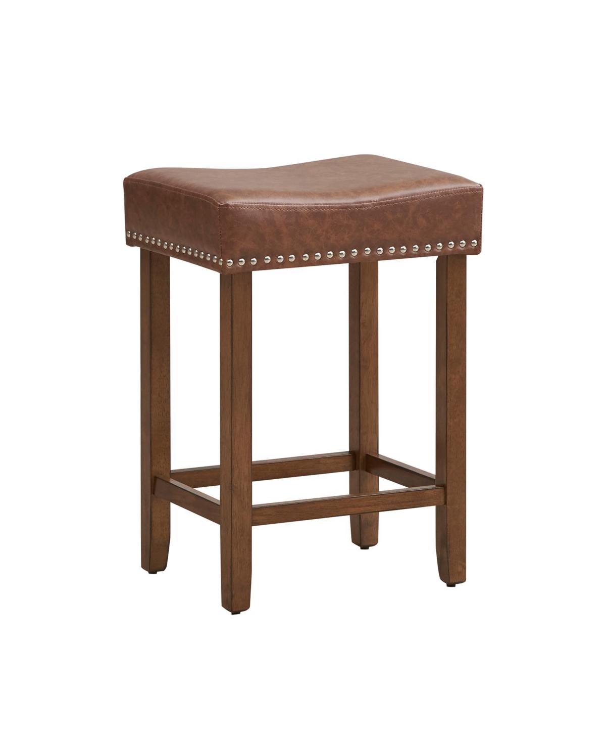 Click here for Gouun 24 Inch Upholstered Pu Leather Bar Stools Se... prices