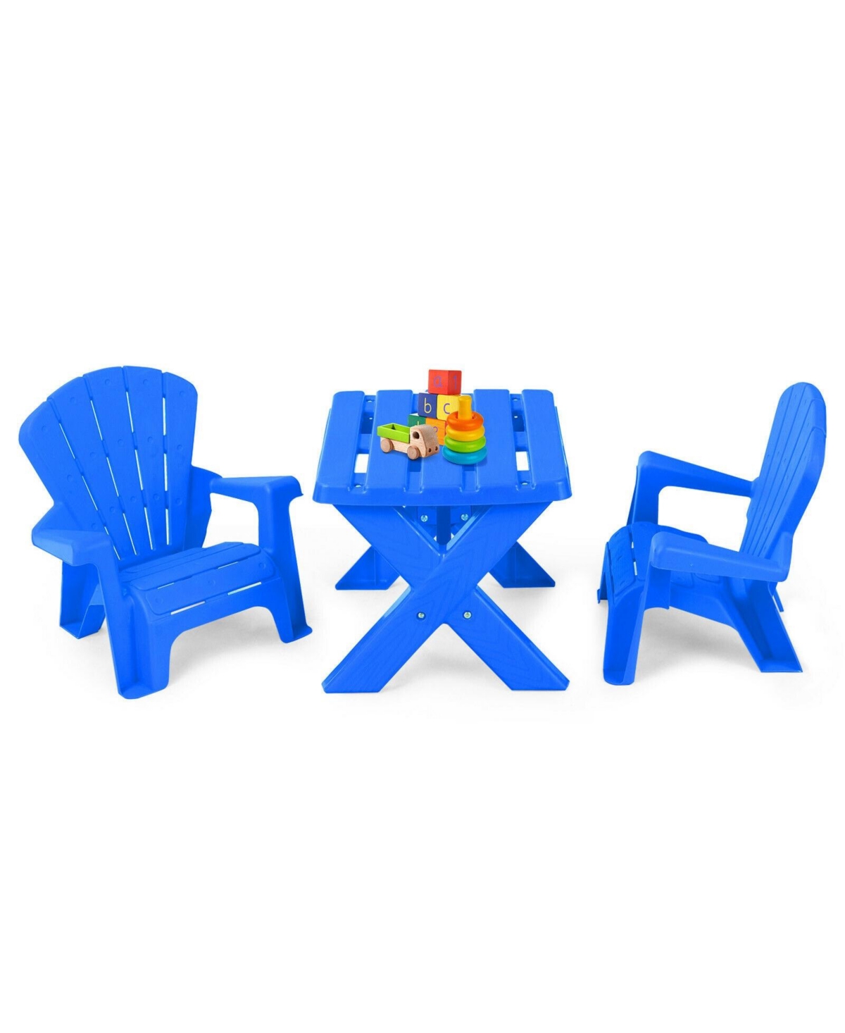 Click here for Gouun 3-Piece Plastic Children Play Table Chair Se... prices