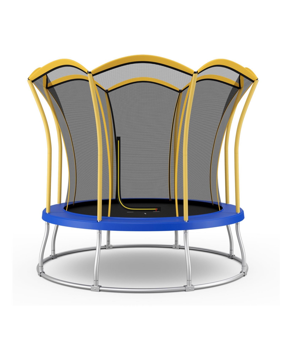 Click here for 10 Feet Unique Flower Shape Trampoline with Galvan... prices