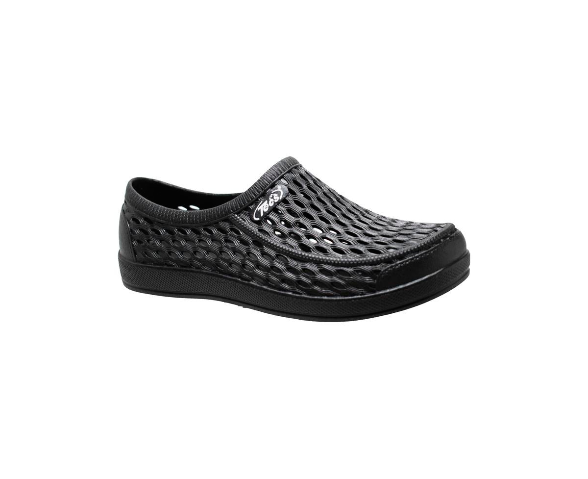 Click here for Tecs Mens 4 Relax Aqua Garden Shoes  Black - Black prices