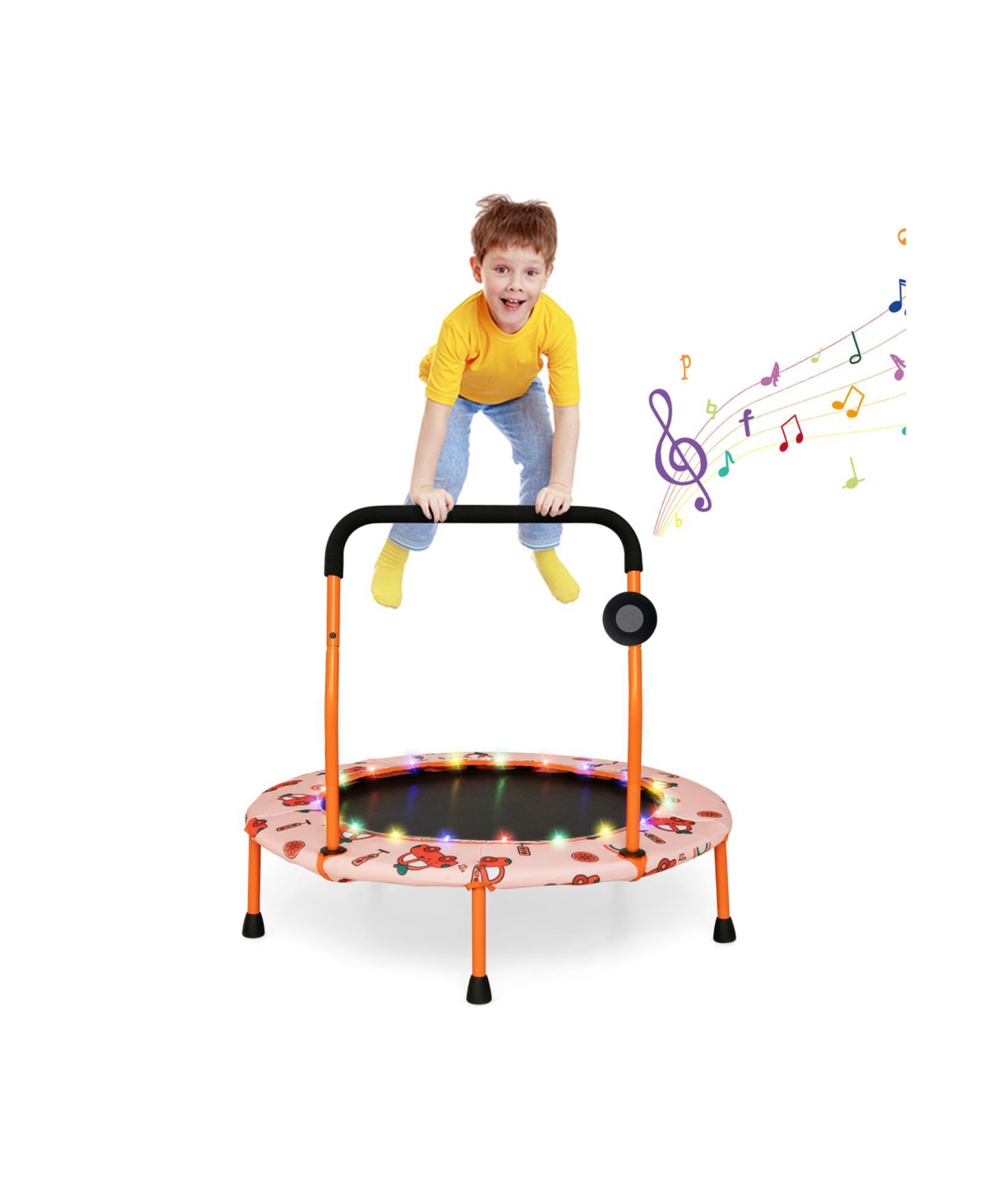 Click here for Gouun 36 Inch Mini Trampoline with Colorful Led Li... prices