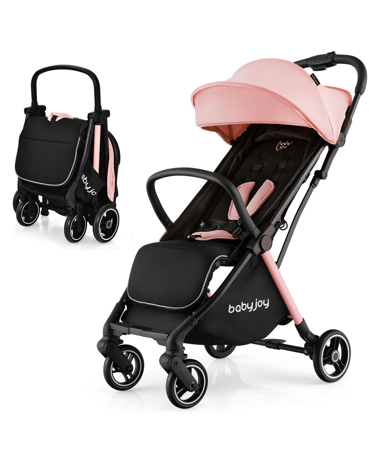 Click here for Gymax Portable Baby Stroller One-Hand Fold Pushcha... prices