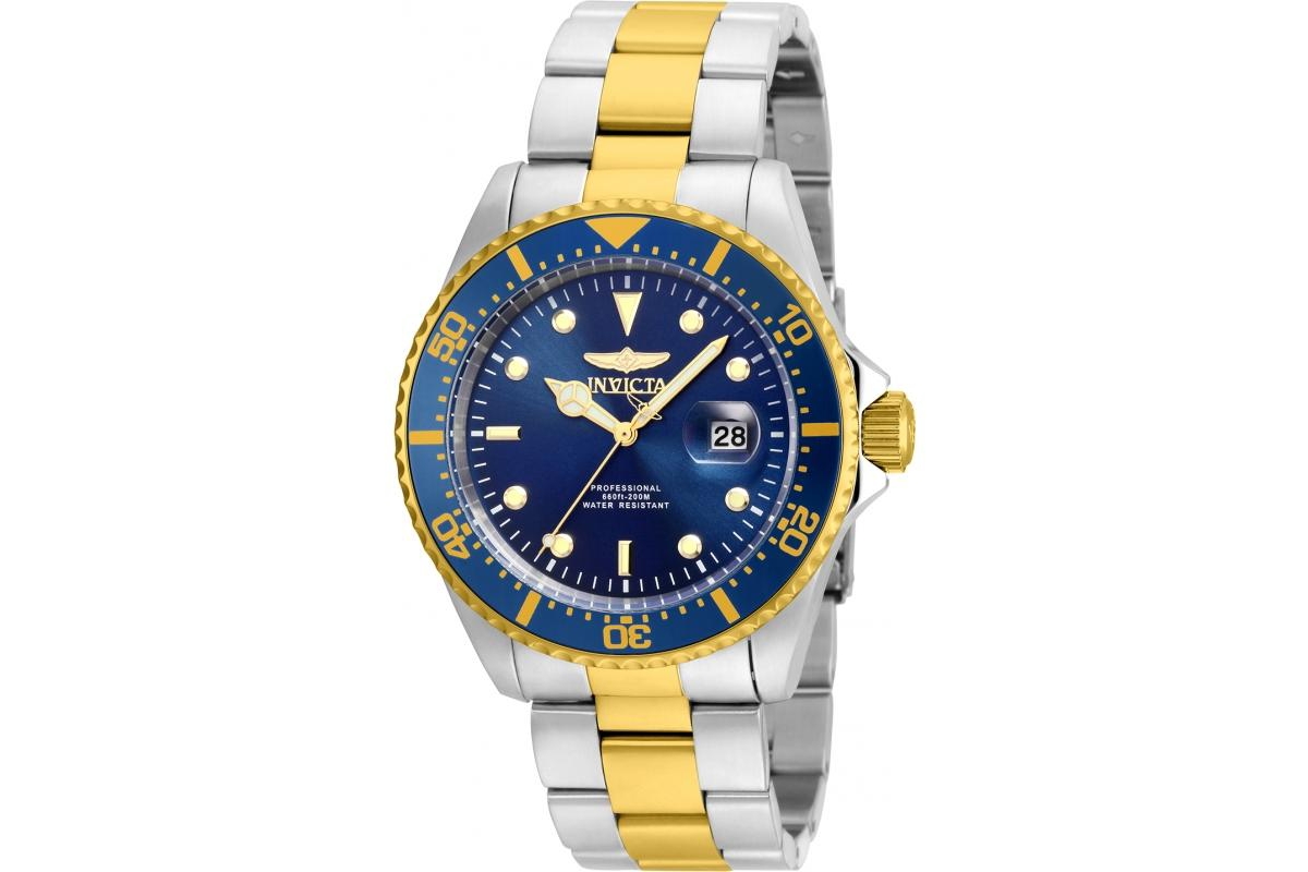 Click here for Invicta Mens 22058 Pro Diver Quartz 3 Hand Blue Di... prices