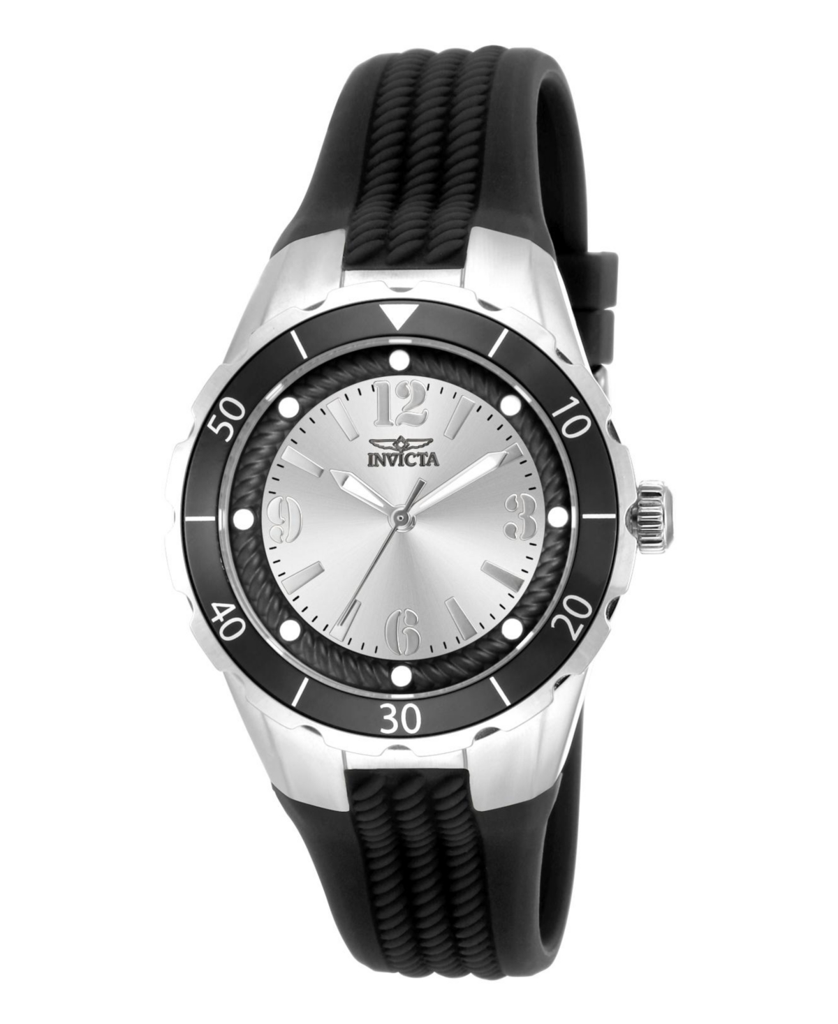 Click here for Invicta Womens 17482 Angel Quartz 3 Hand Black  Si... prices