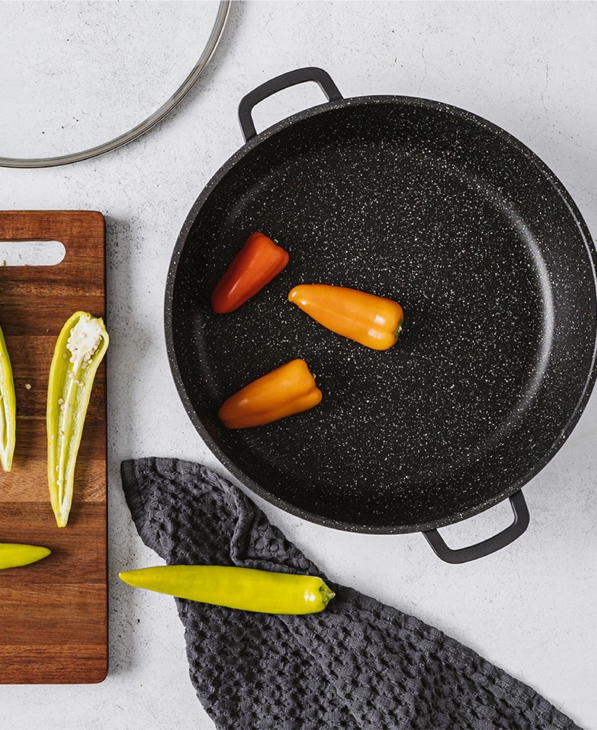 Click here for Cuisine::pro Granite 12.5 Cast Aluminum Sautepan -... prices