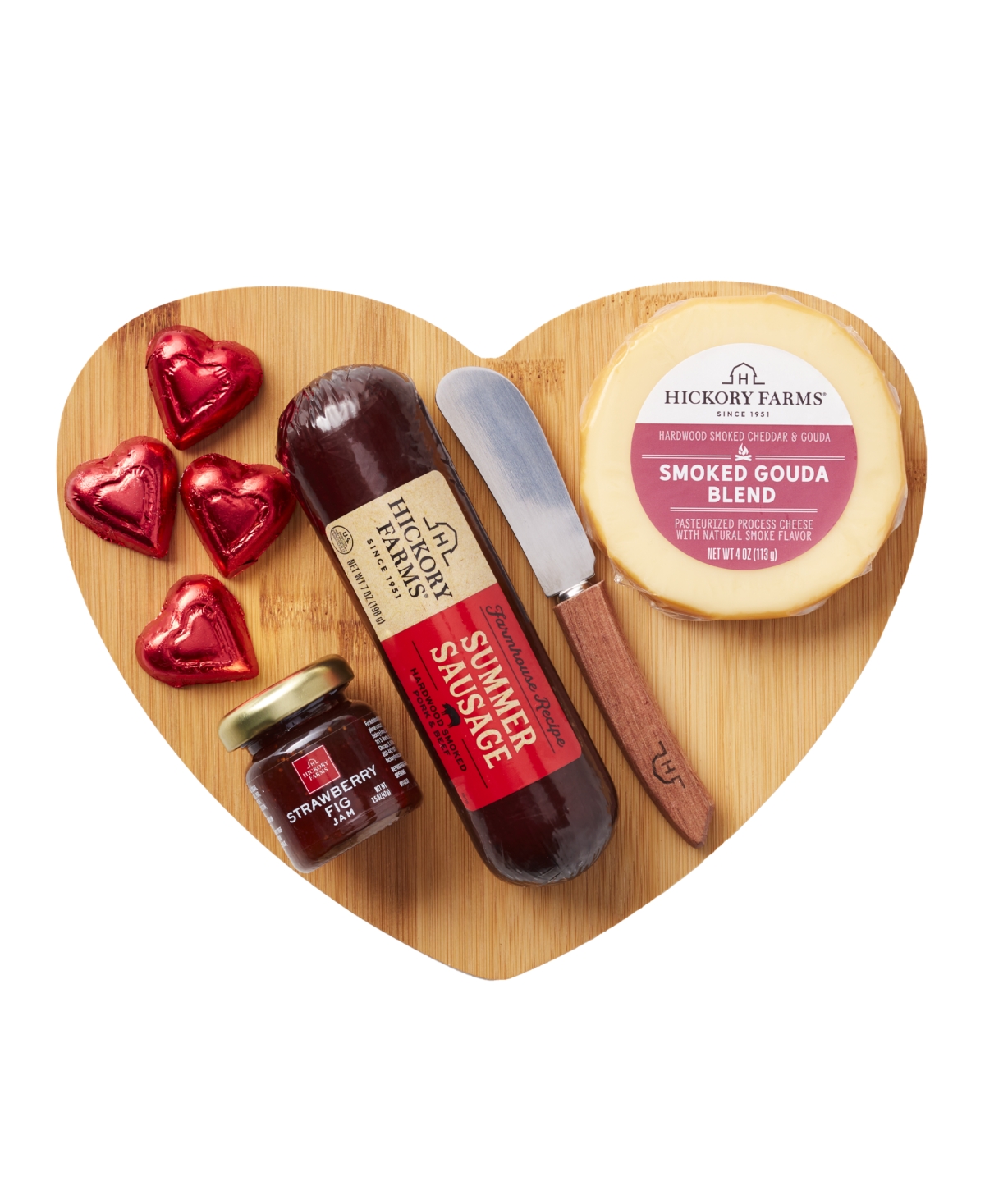 Click here for Hickory Farms Valentines Day Charcuterie Board Gif... prices