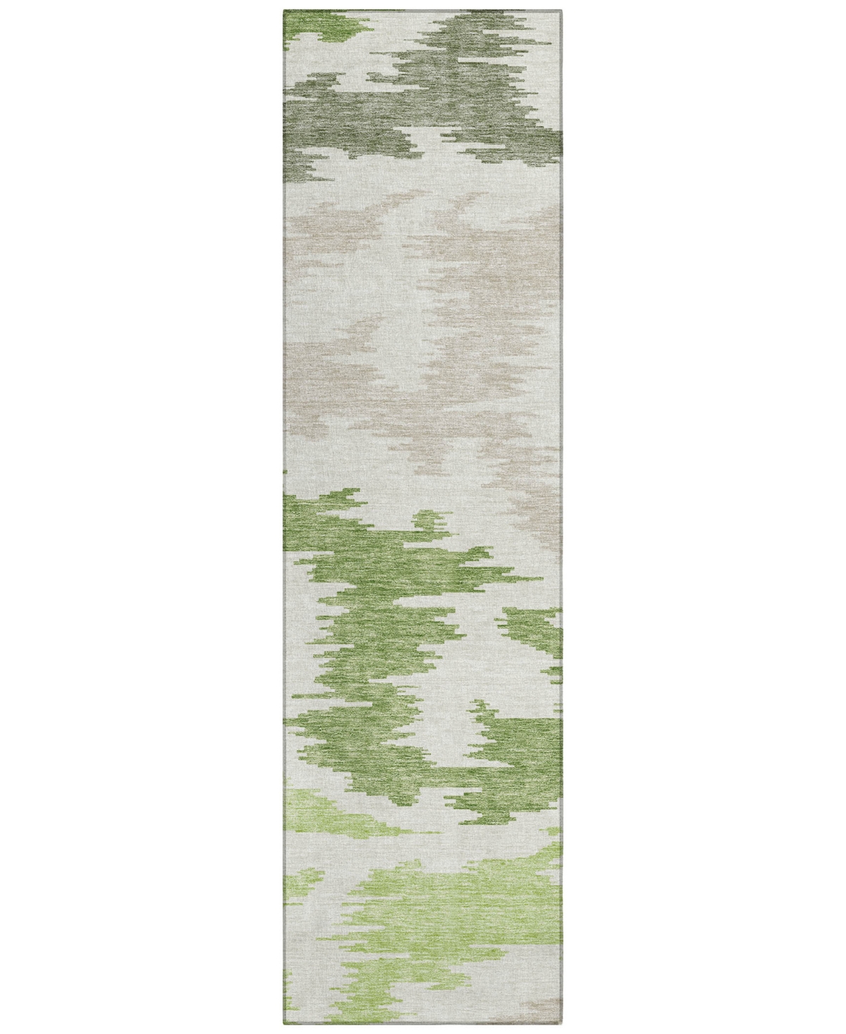 Addison Chantille Machine Washable ACN746 23x76 Runner Area Rug - Green