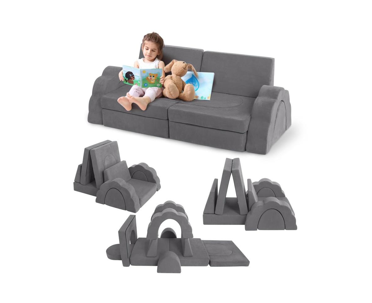 Click here for gaomon 11pcs Modular Kids Play Couch  Children Sec... prices
