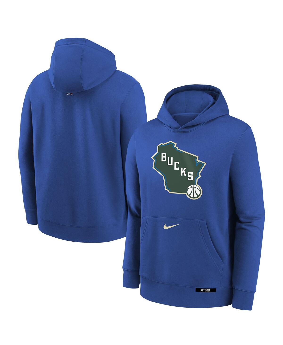 Click here for Nike Big Boys and Girls Royal Milwaukee Bucks 2024... prices
