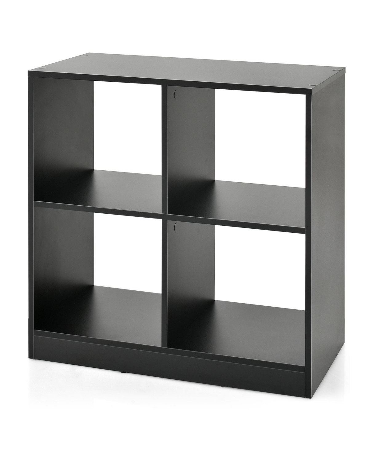 Click here for Gouun 4-Cube Kids Bookcase with Open Shelves - Bla... prices