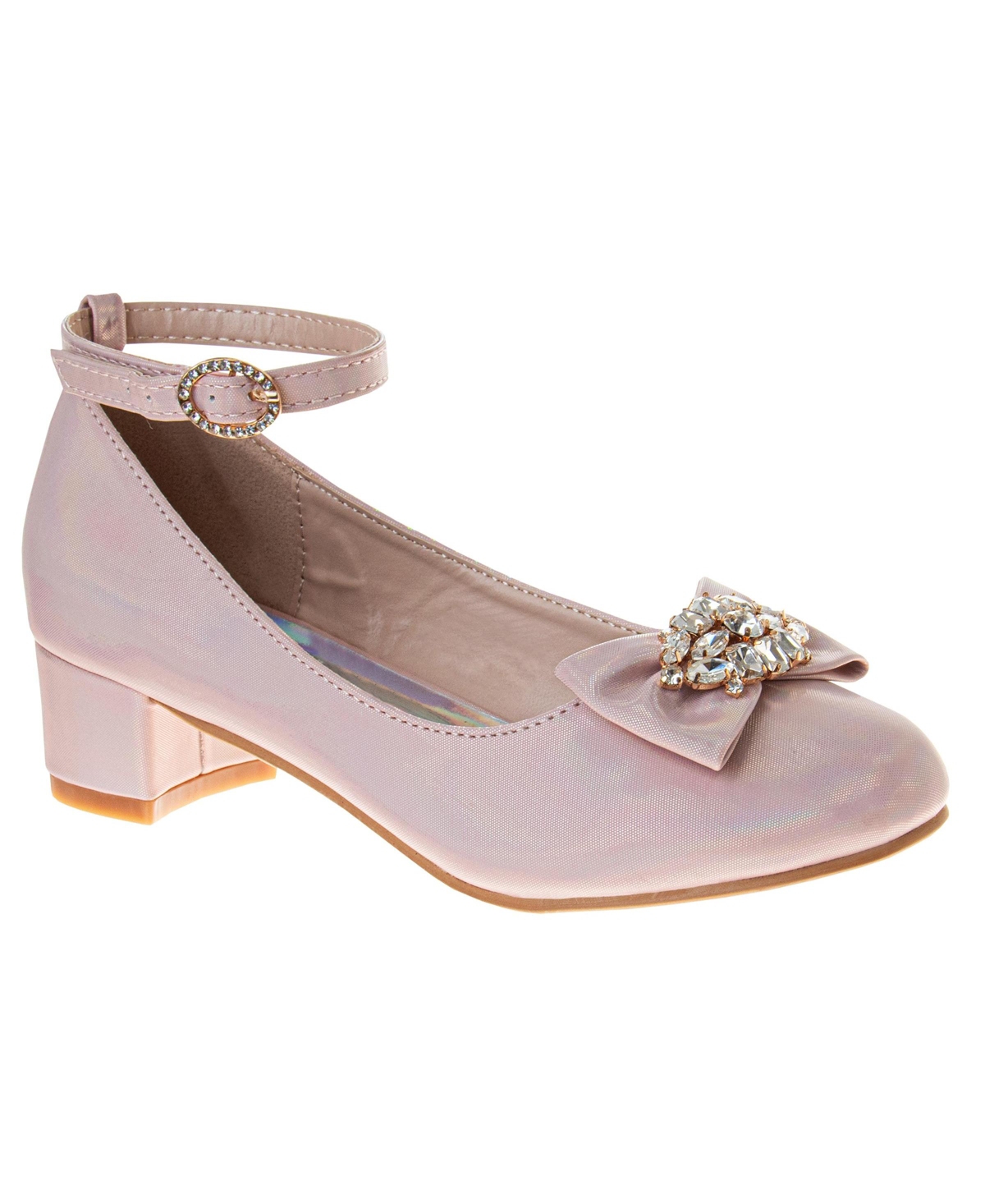 Click here for Badgley Mischka Little Girls Low Heeled Dress Pump... prices