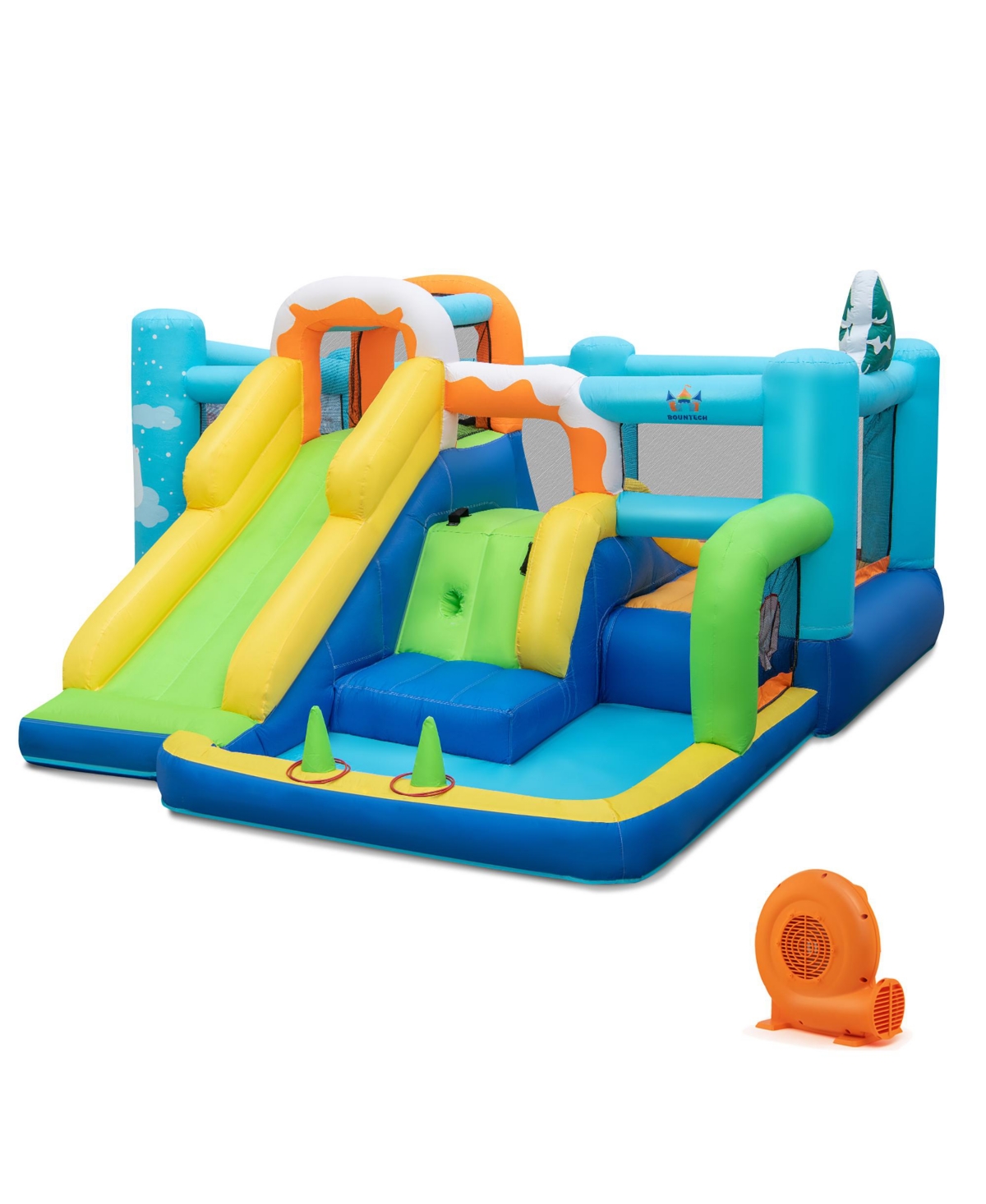 Click here for 7-in-1 Kids Inflatable Bounce Castle Multi-Play Ju... prices